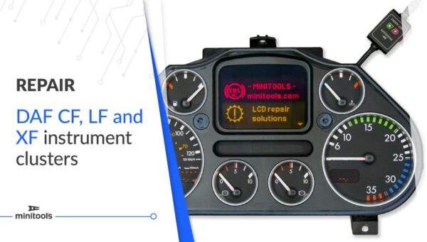 How to repair DAF XF, LF and CF instrument panels